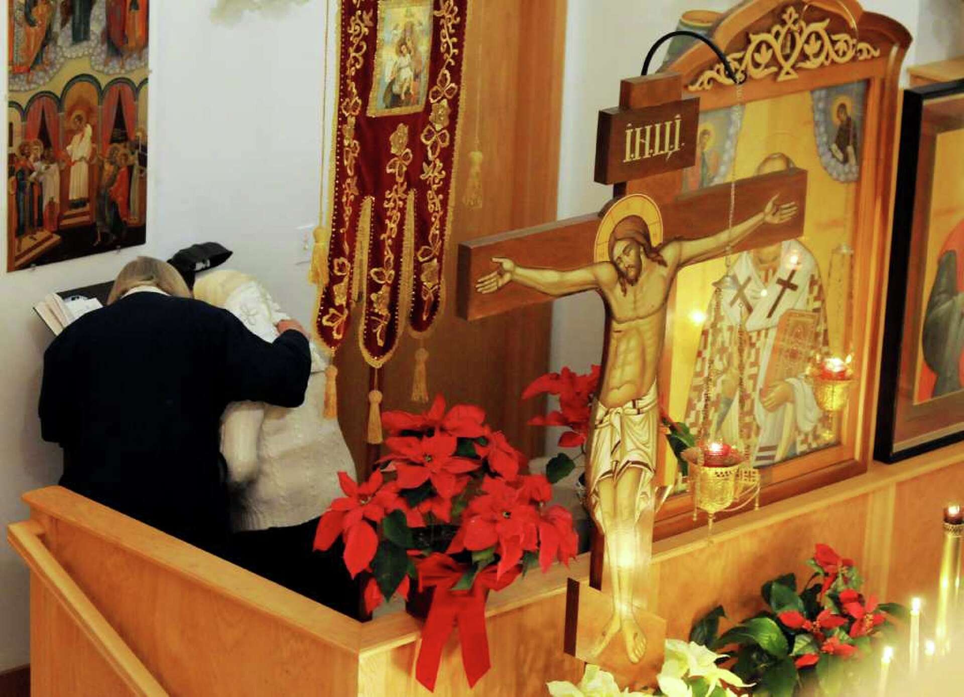 Photos: Russian Orthodox Christmas Eve