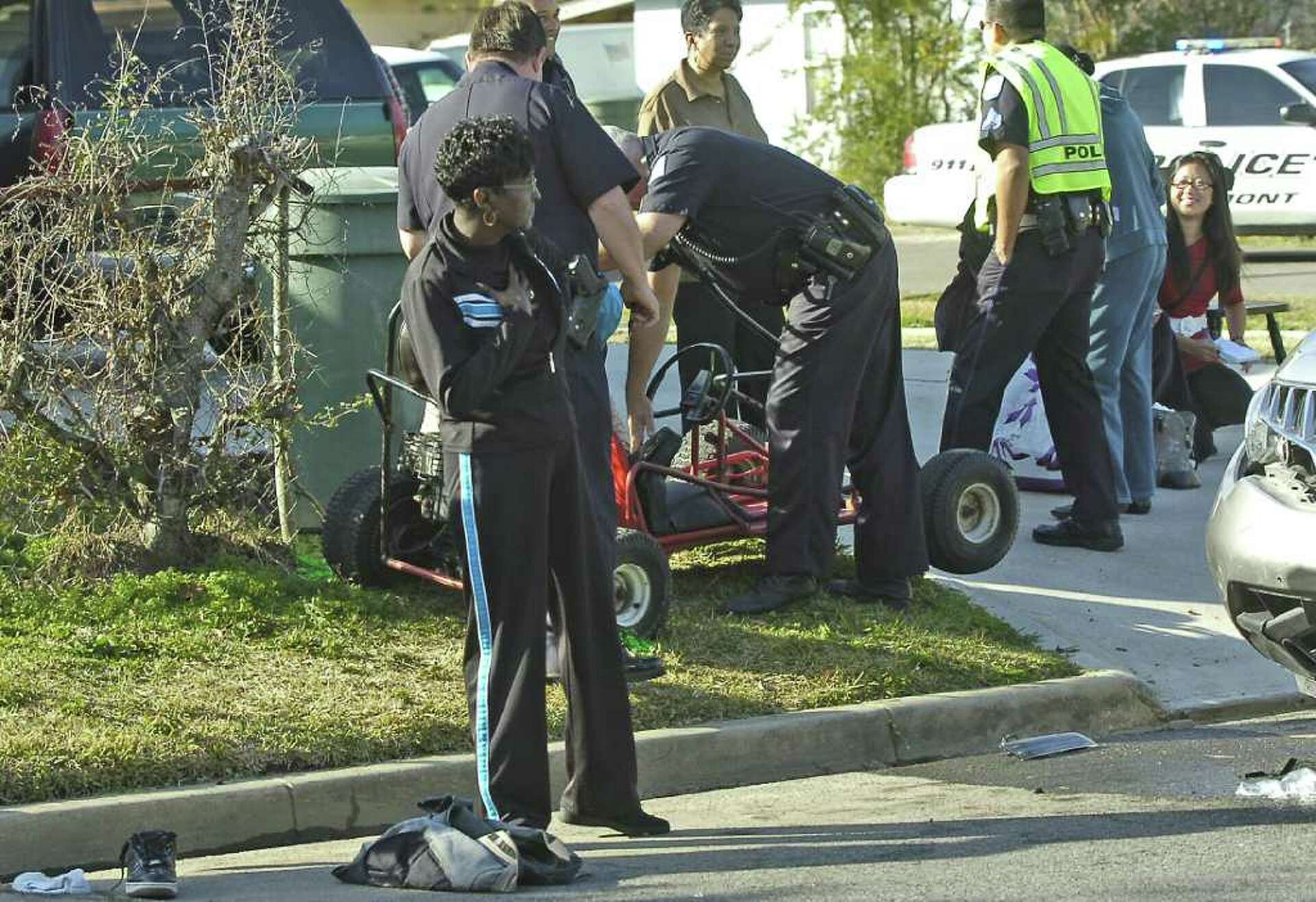 UPDATE: Two teenagers in hospital after go-kart collision with vehicle ...