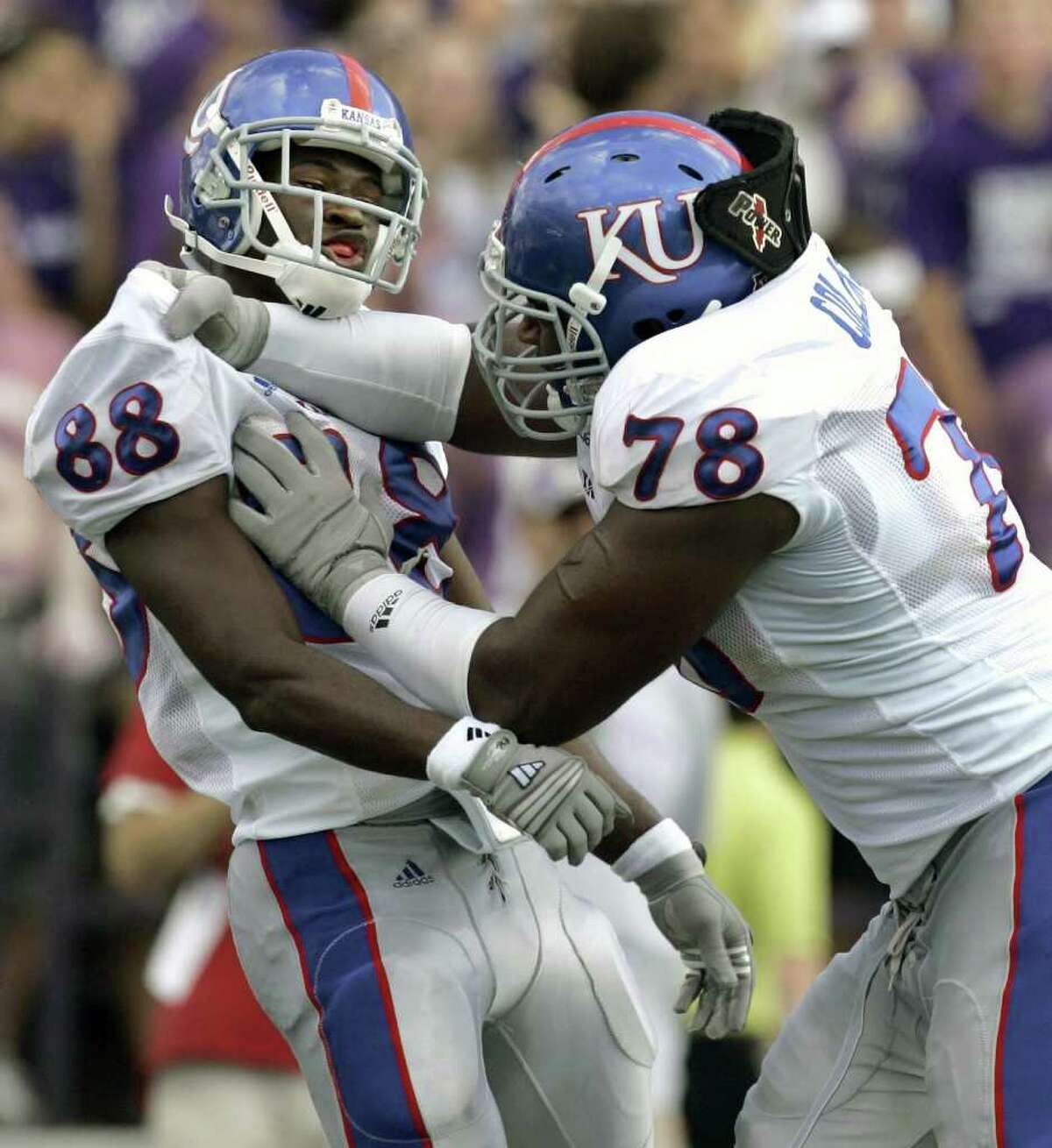 NFL player Anthony Collins returns to visit former high school