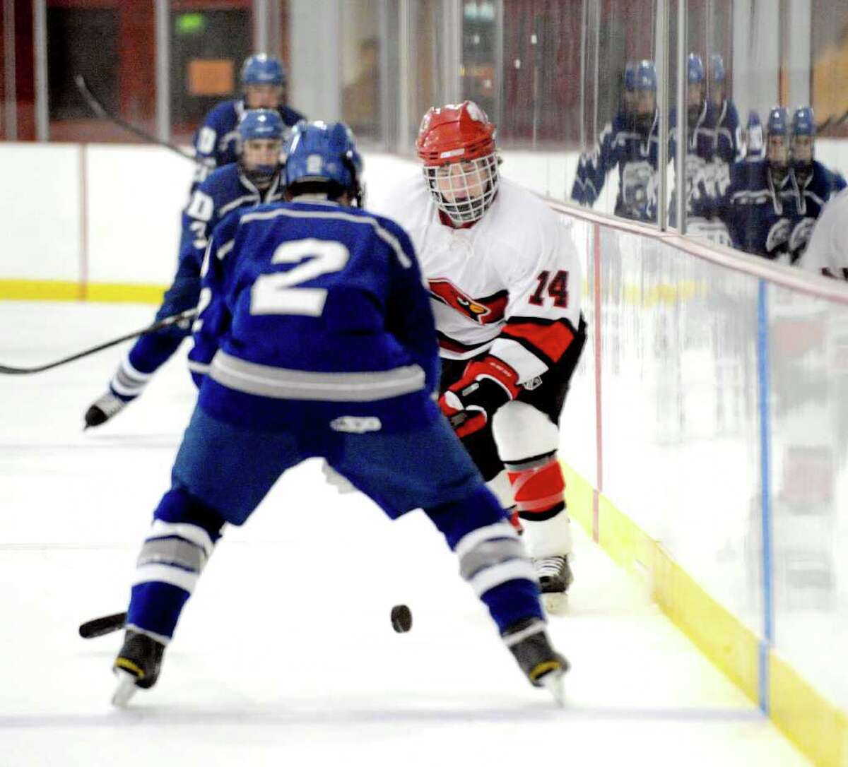 Greenwich boys hockey team skates to shutout win over Darien
