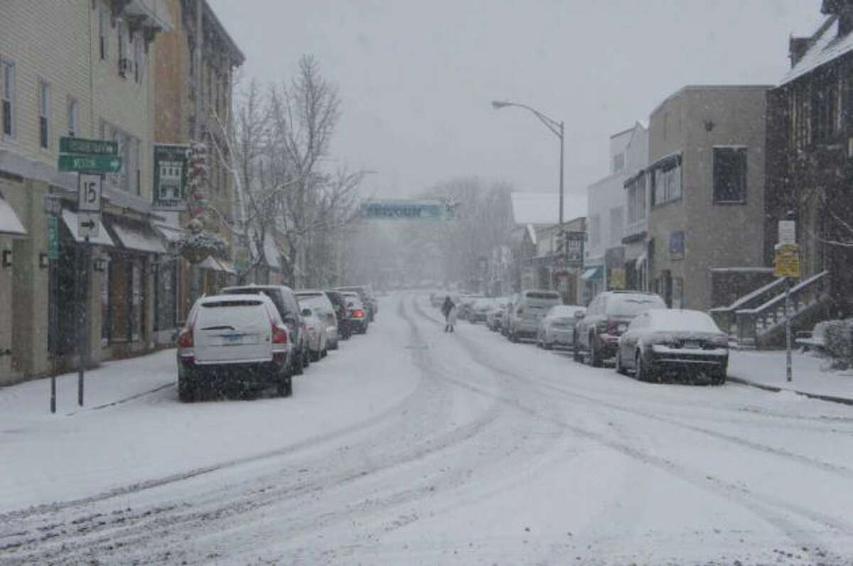 Westport snow storm Jan 12