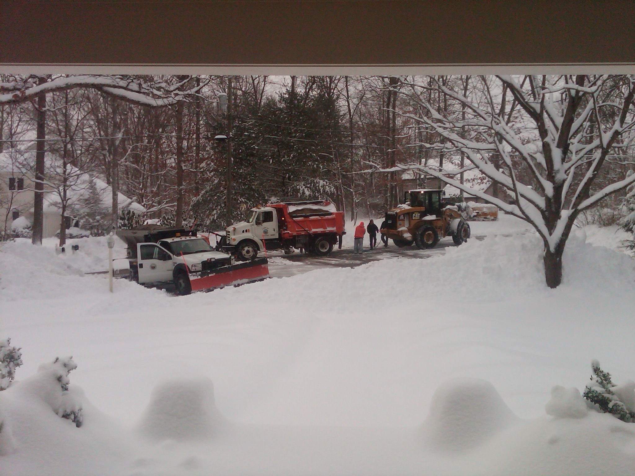 Westport snow storm Jan 12