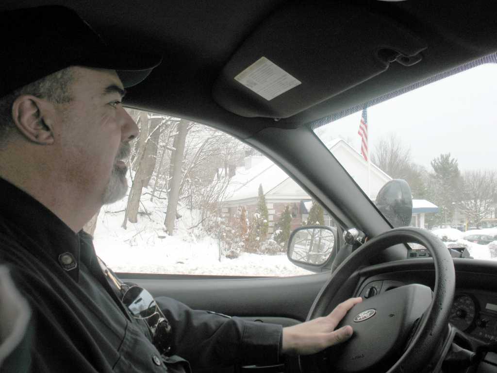 Hitchin' a ride: Police report a quiet day after the storm