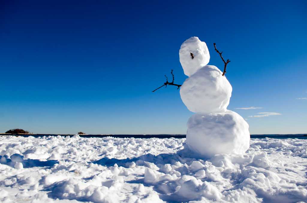 Angela Carella: Snowman a sentinel of summer dreams