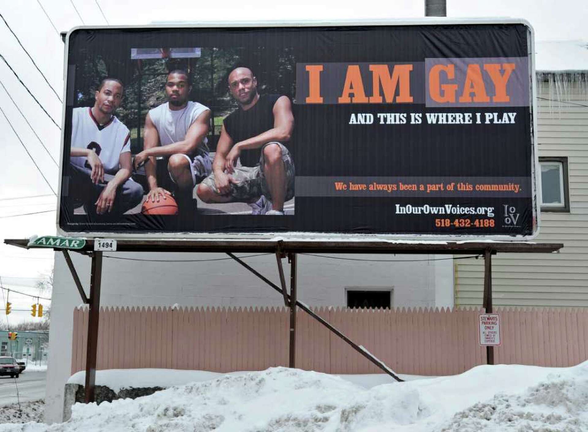 'I am gay' billboards igniting controversy