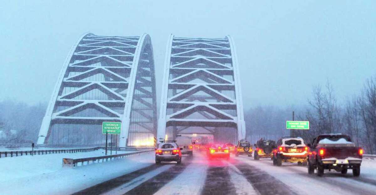 Ice puts roofs at risk