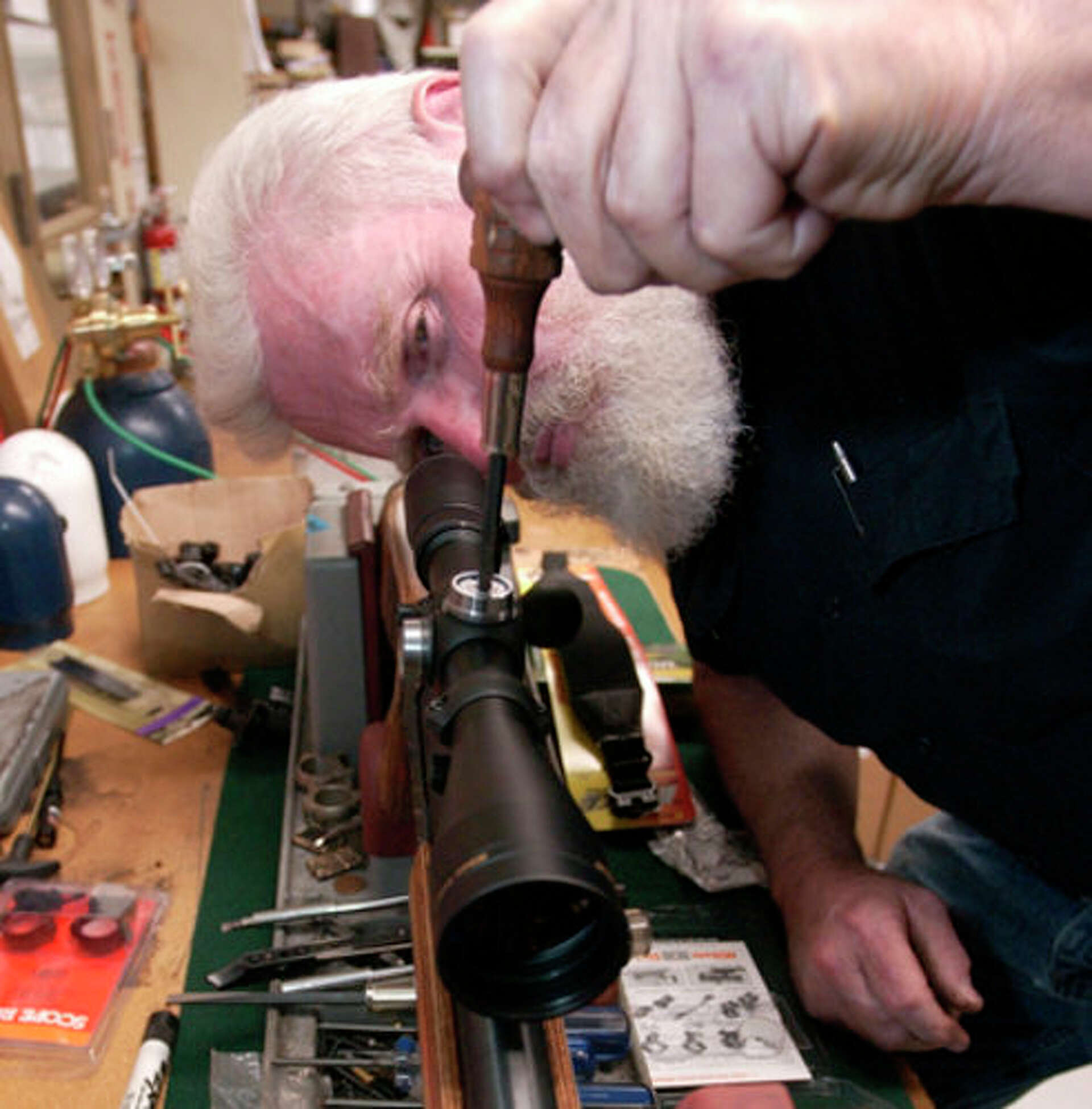 Gunsmith Gary Keith Dean has sights on rifle care
