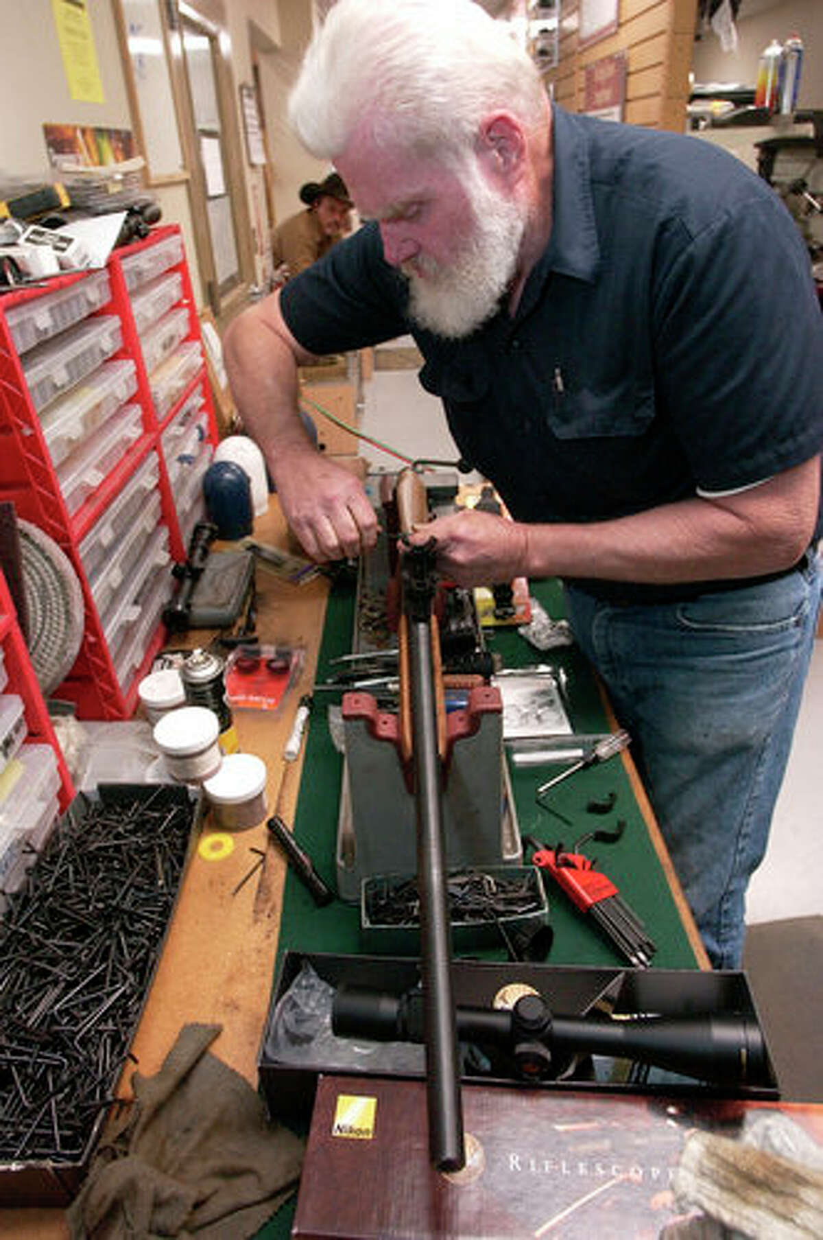 Gunsmith Gary Keith Dean has sights on rifle care
