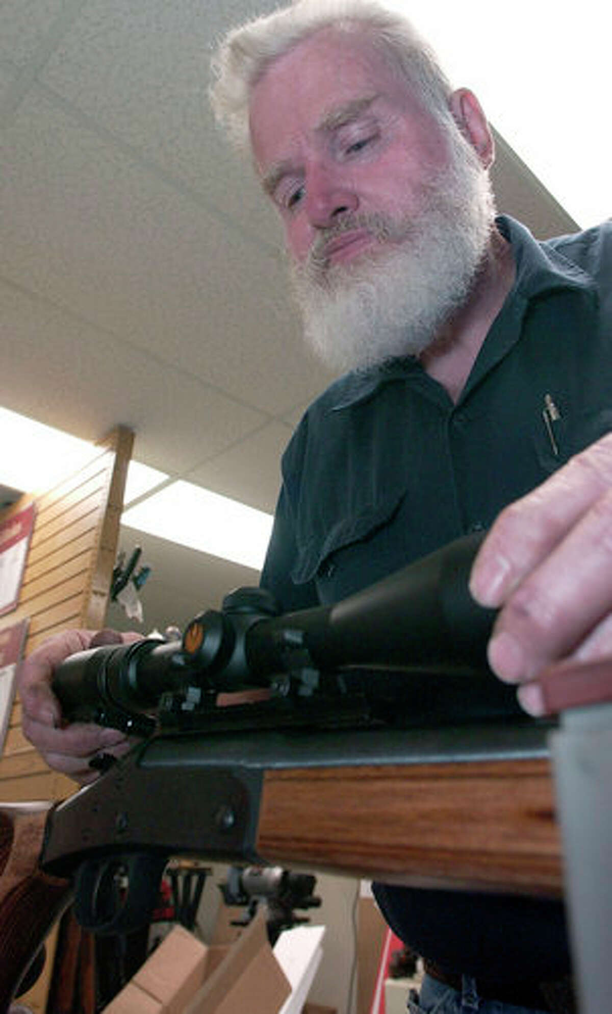 Gunsmith Gary Keith Dean has sights on rifle care