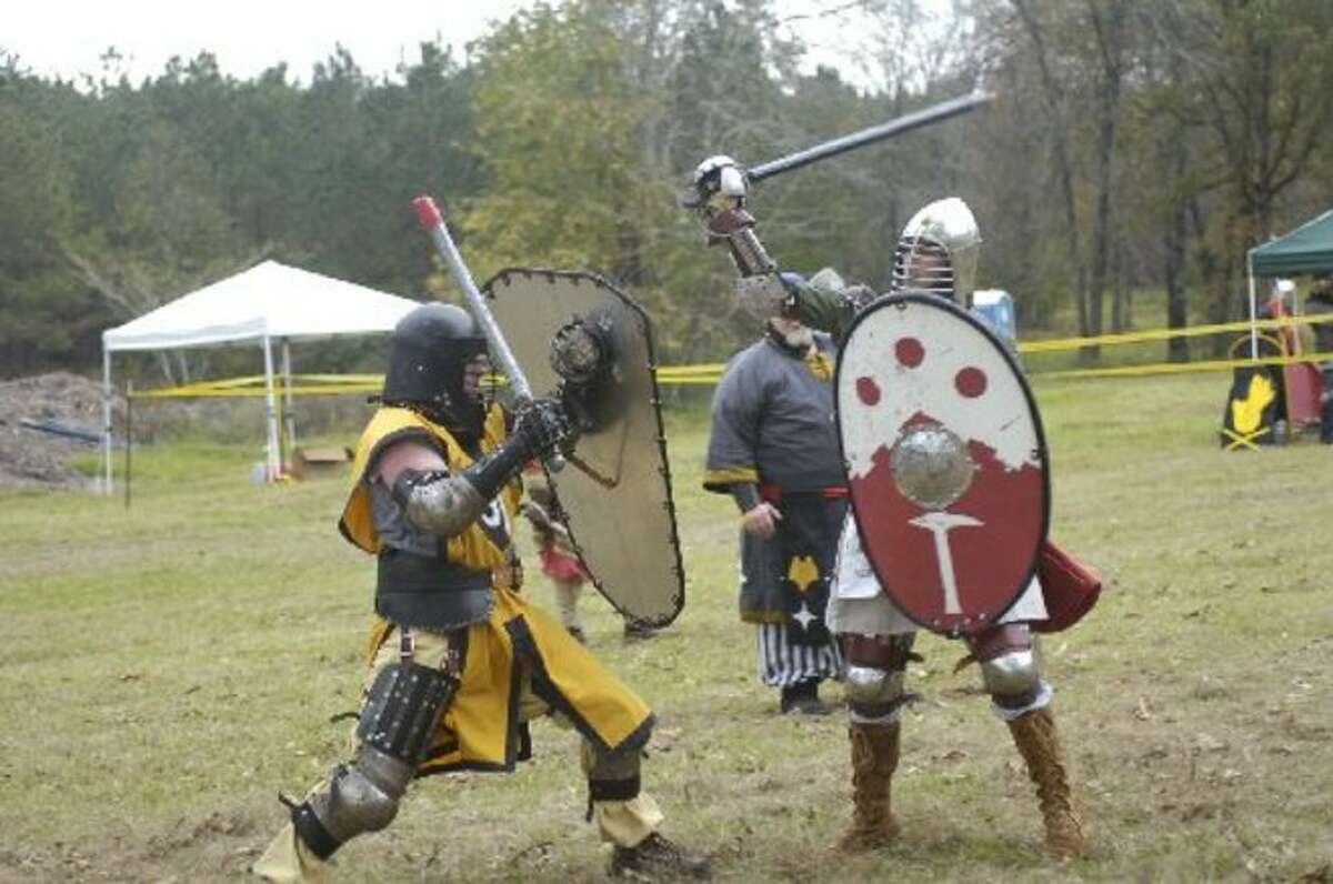 The SCA gathers outside Colmesneil Texas