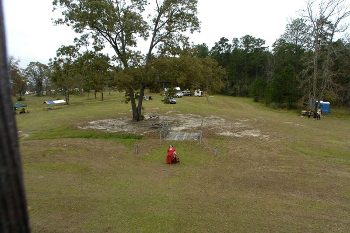 The SCA gathers outside Colmesneil Texas