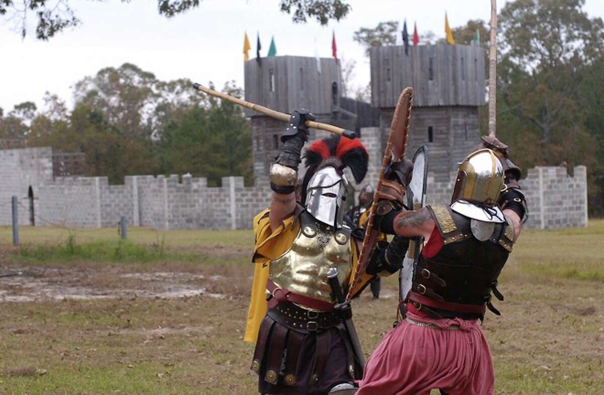 The SCA gathers outside Colmesneil Texas