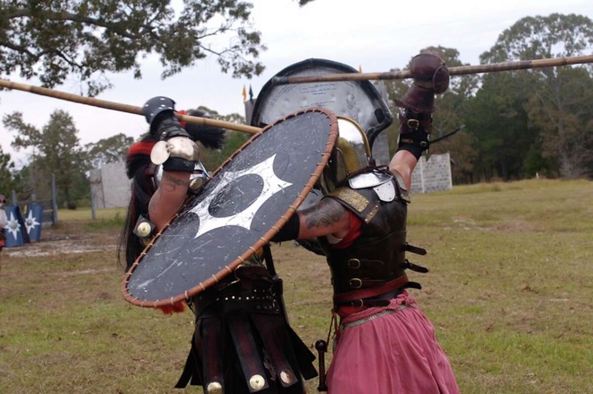 The SCA gathers outside Colmesneil Texas