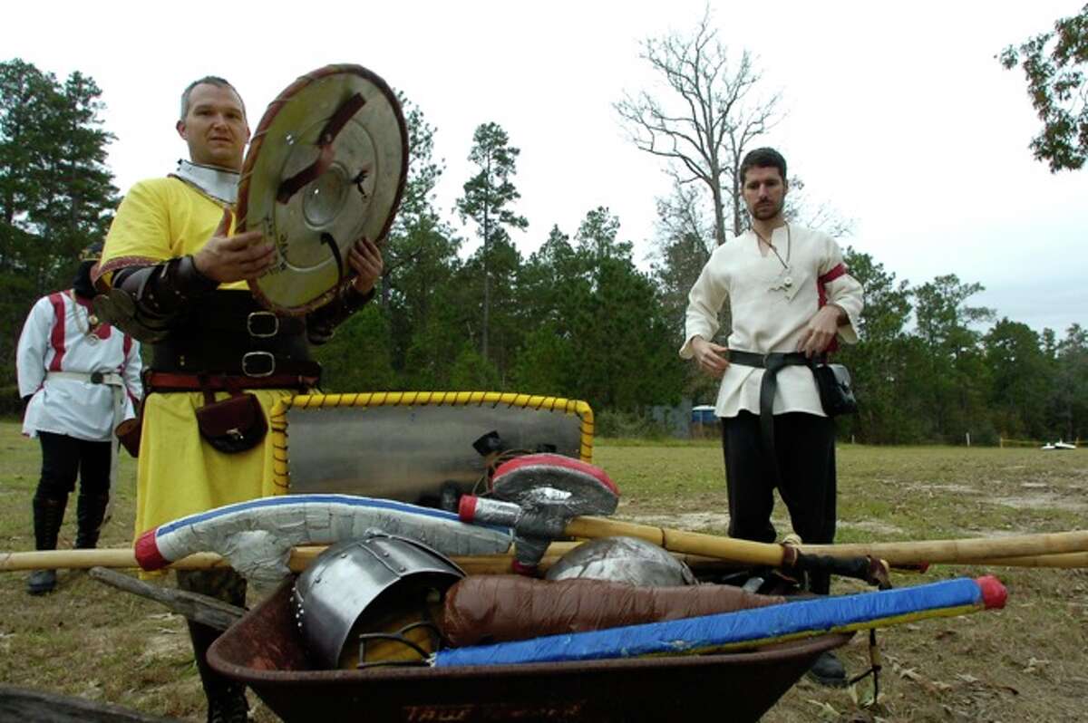The SCA gathers outside Colmesneil Texas