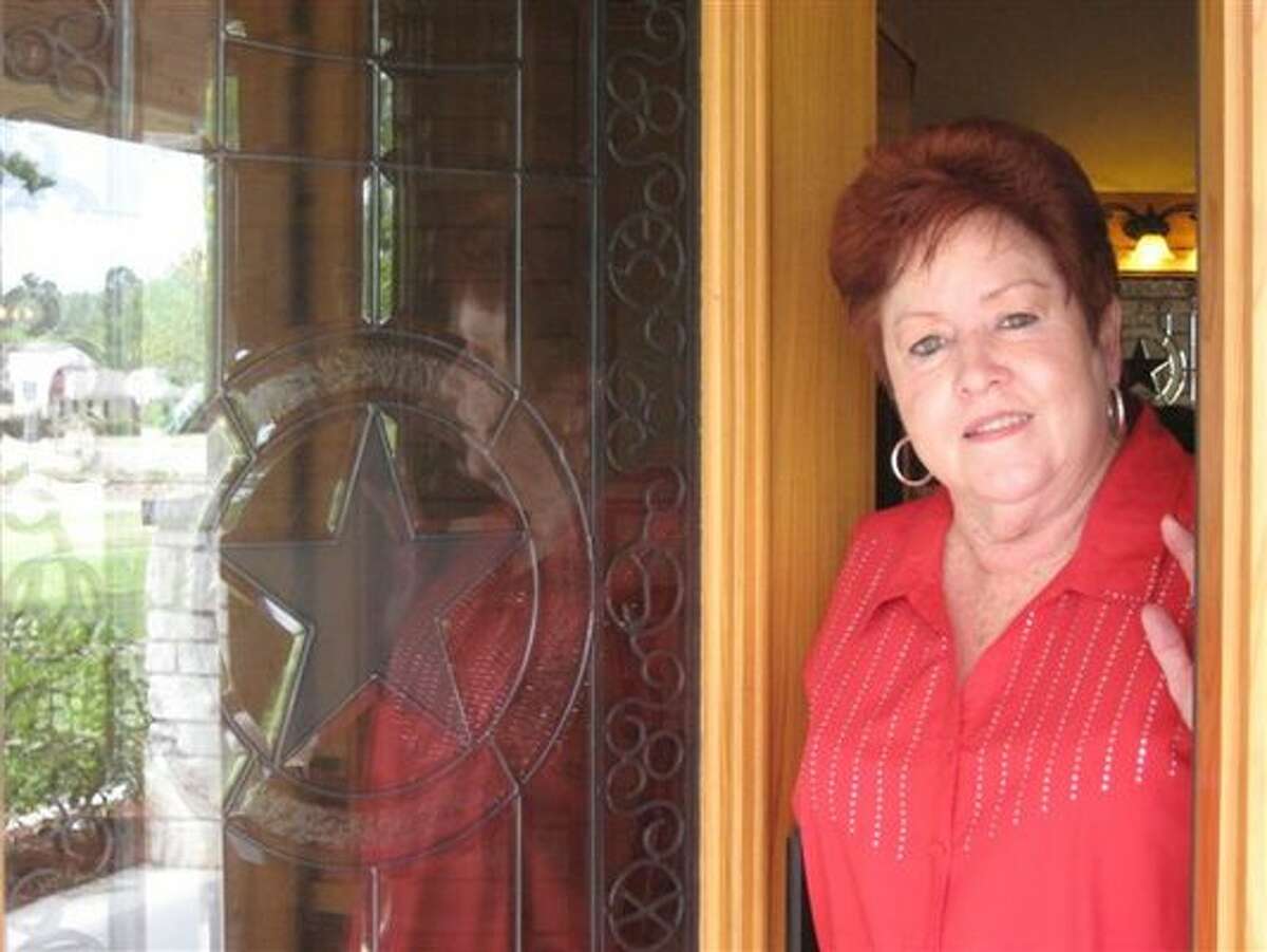 The Crowder's Texas-soaked Fannett home