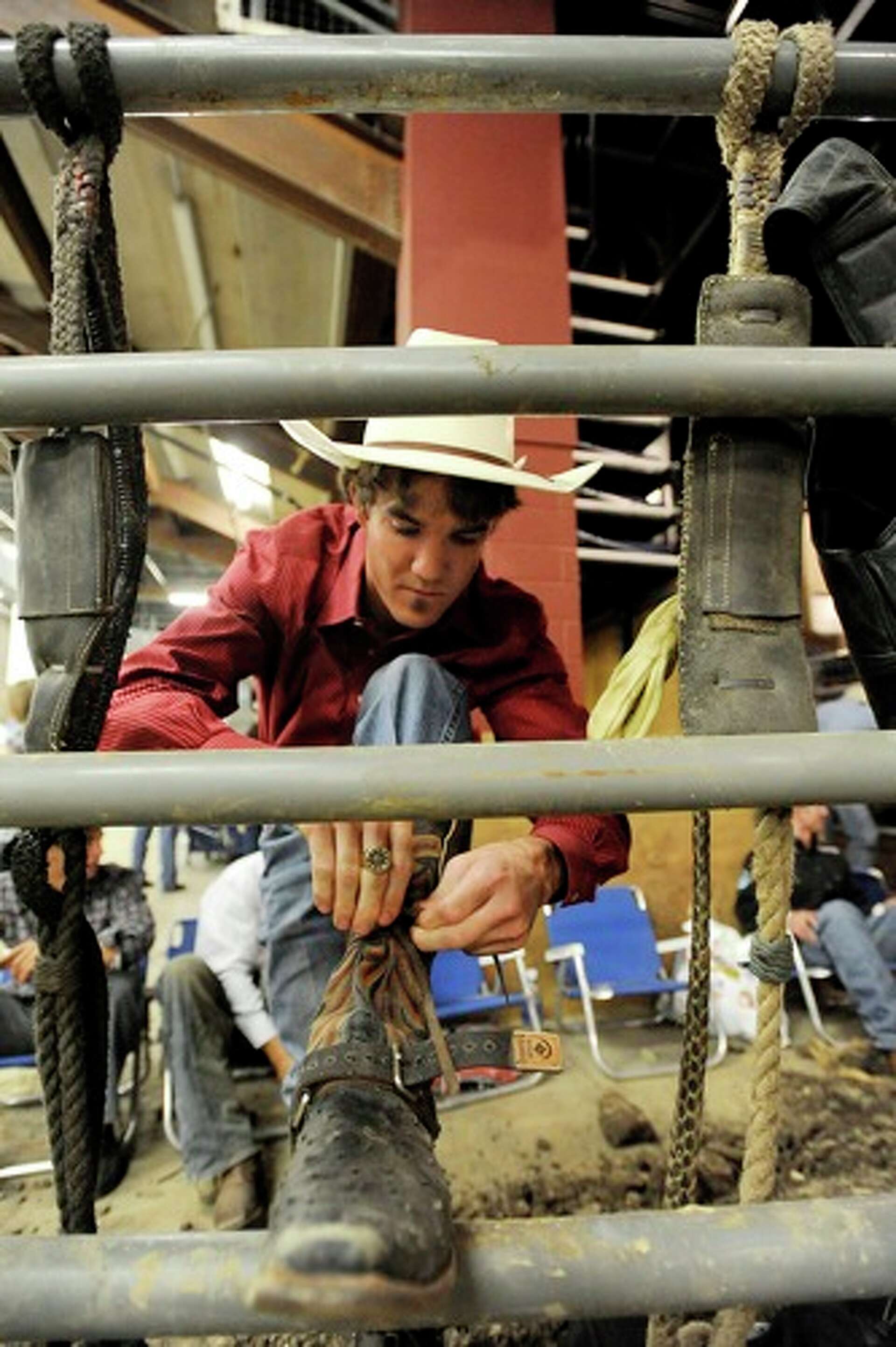 PBR Chute-Out Bull Ride Hits Ford Arena