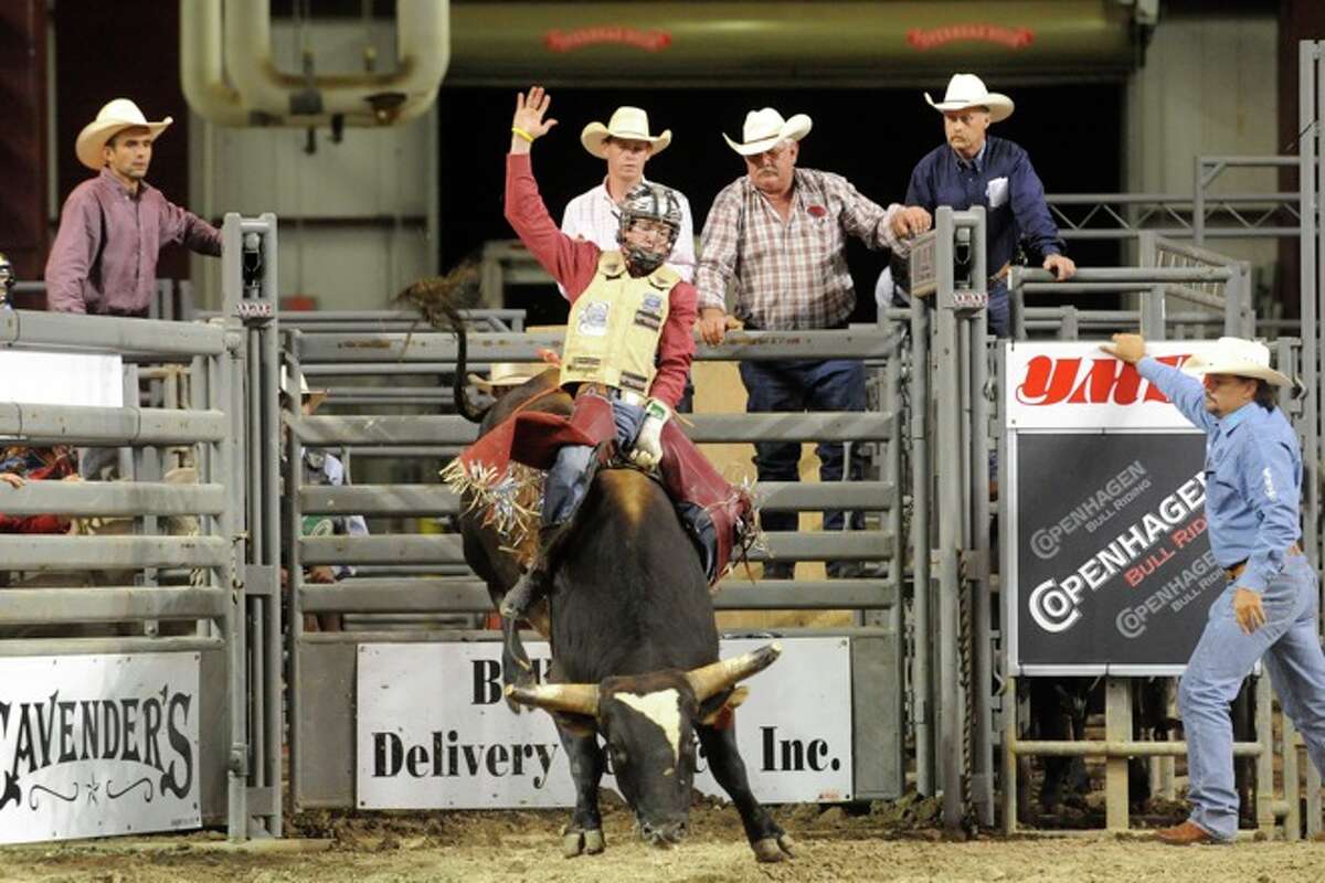 PBR Chute-Out Bull Ride Hits Ford Arena