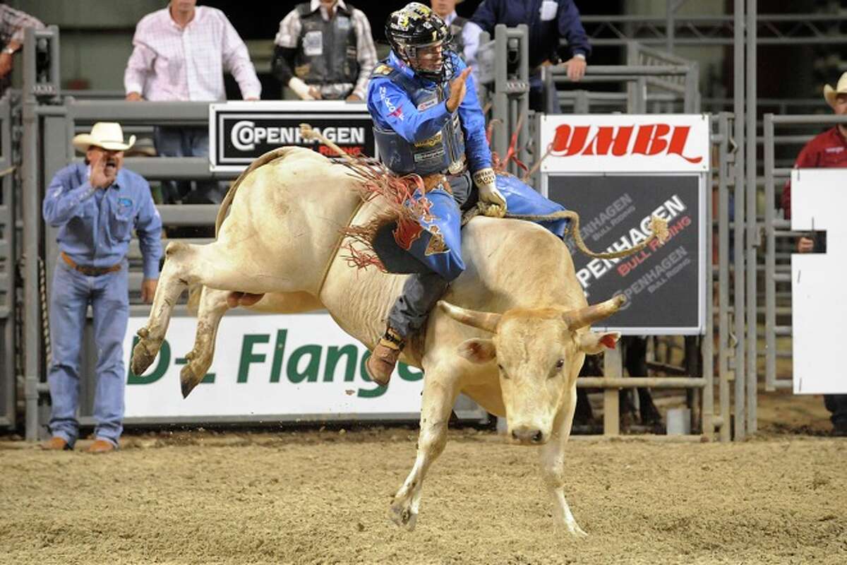 PBR Chute-Out Bull Ride Hits Ford Arena