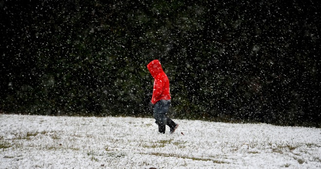 Snow in Southeast Texas through the years