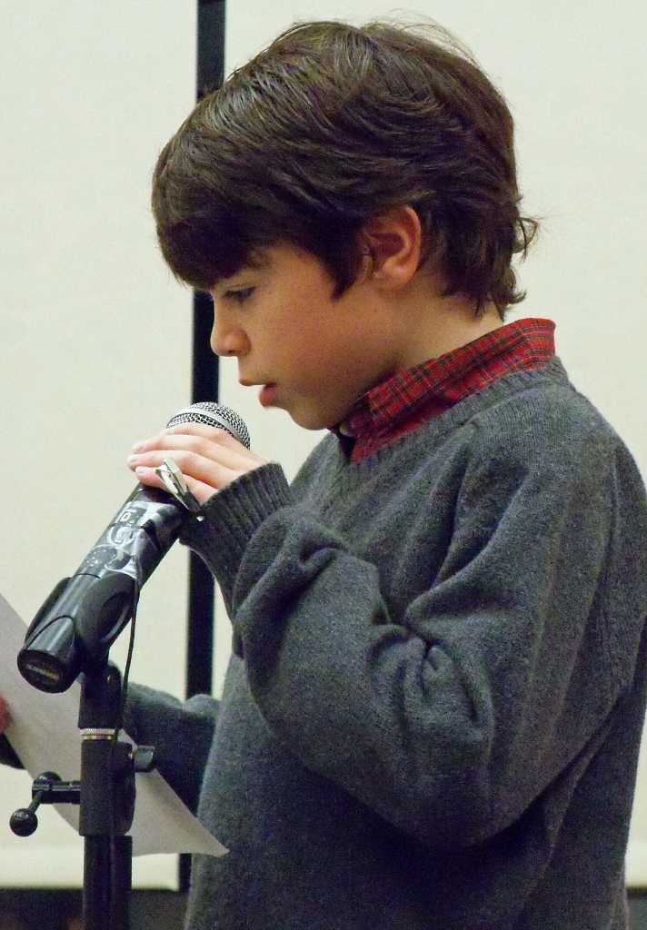 Young poets explore the rhyme, reasons of peace