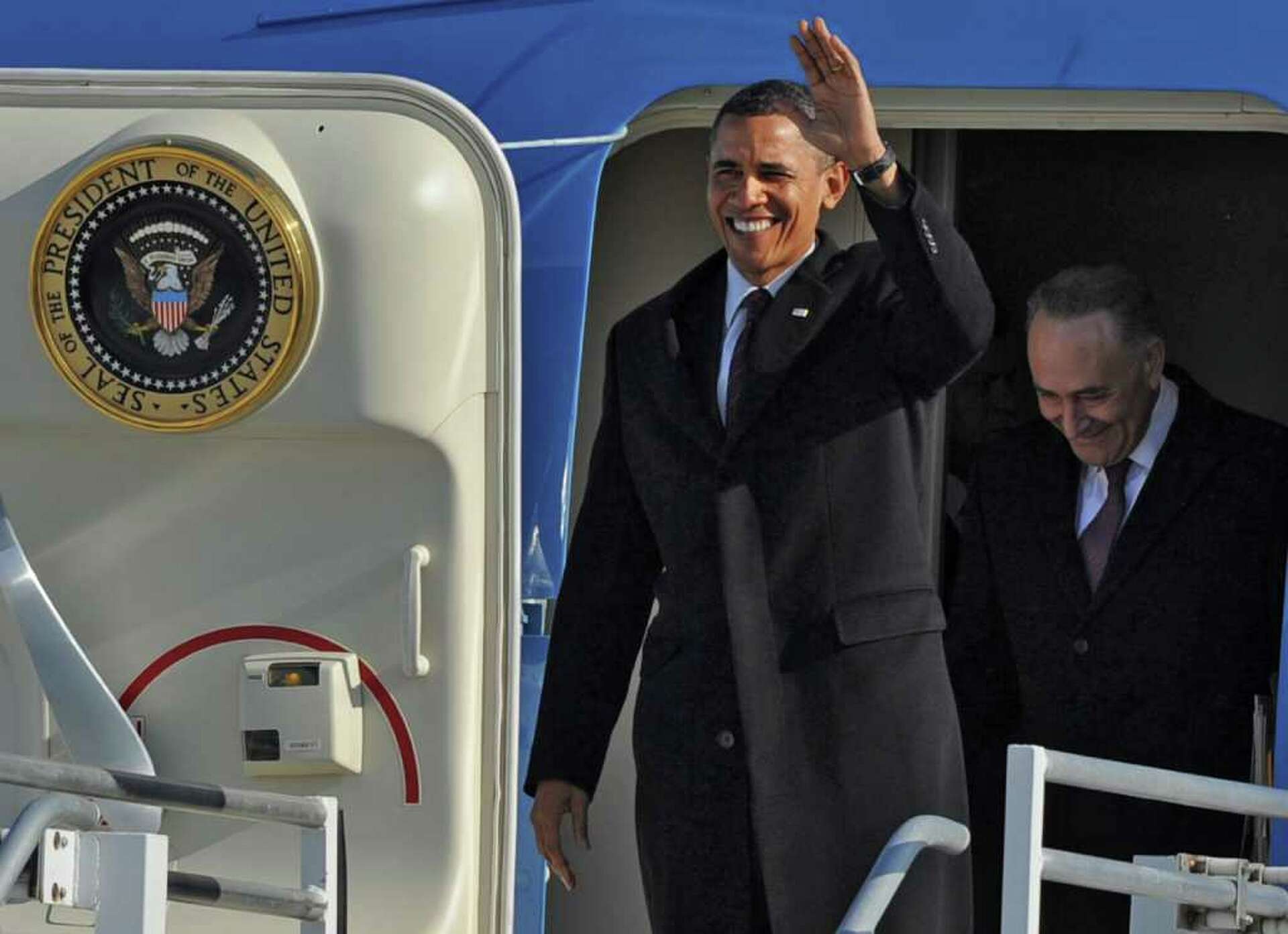 Obama lights up GE, Schenectady