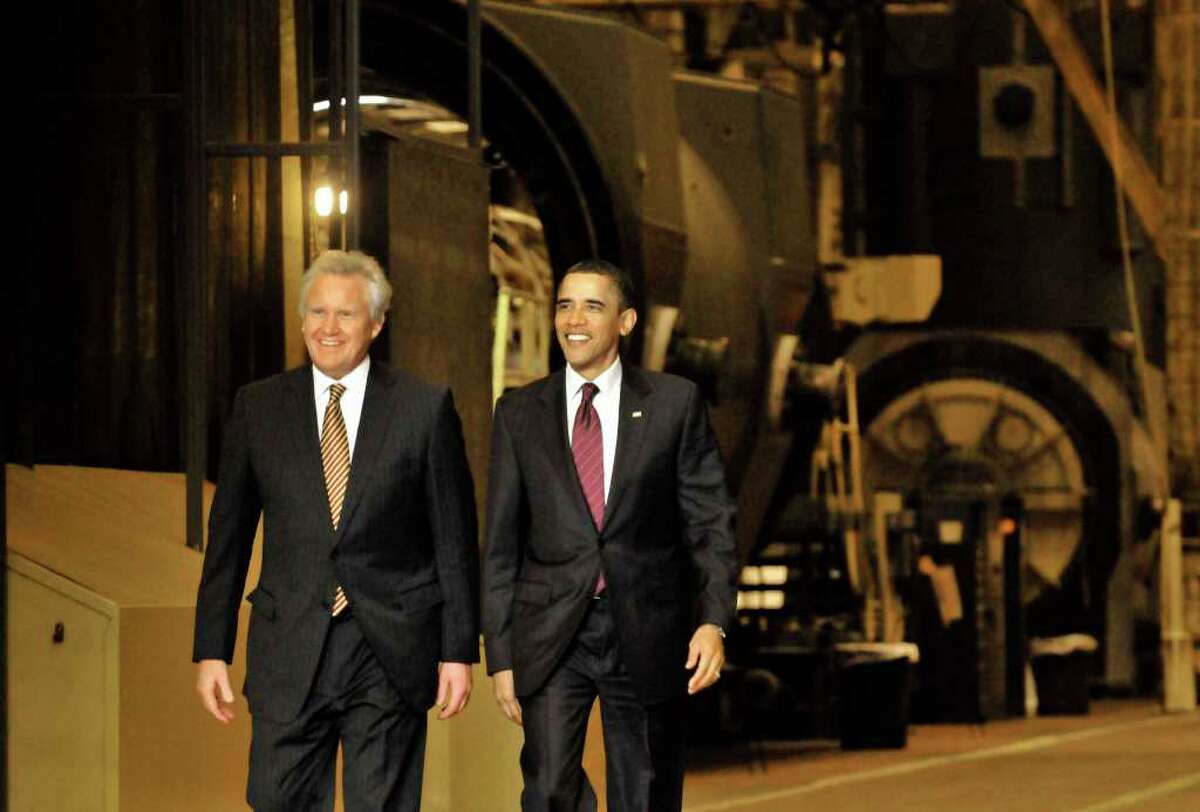 Obama lights up GE, Schenectady