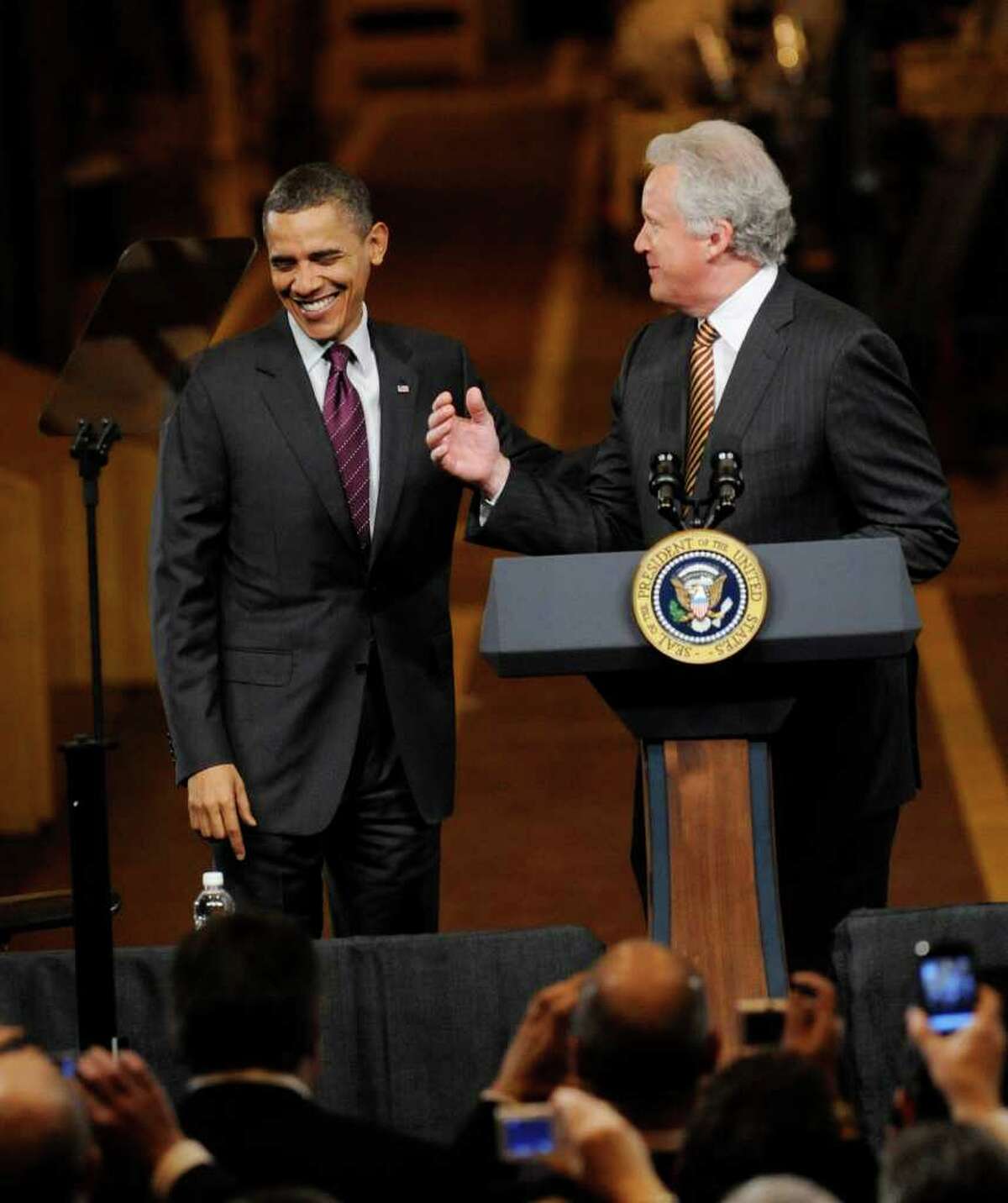 Obama lights up GE, Schenectady
