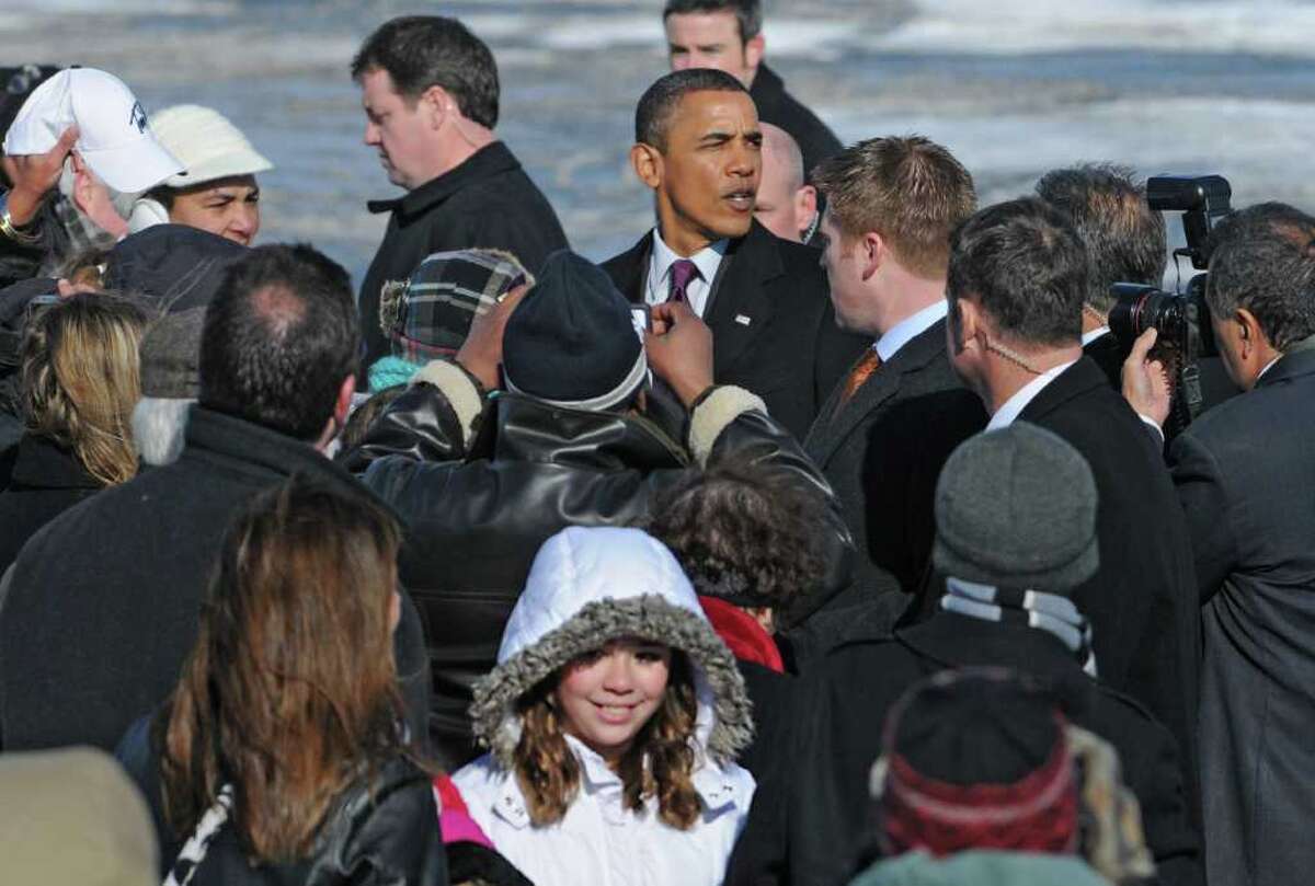 Obama lights up GE, Schenectady