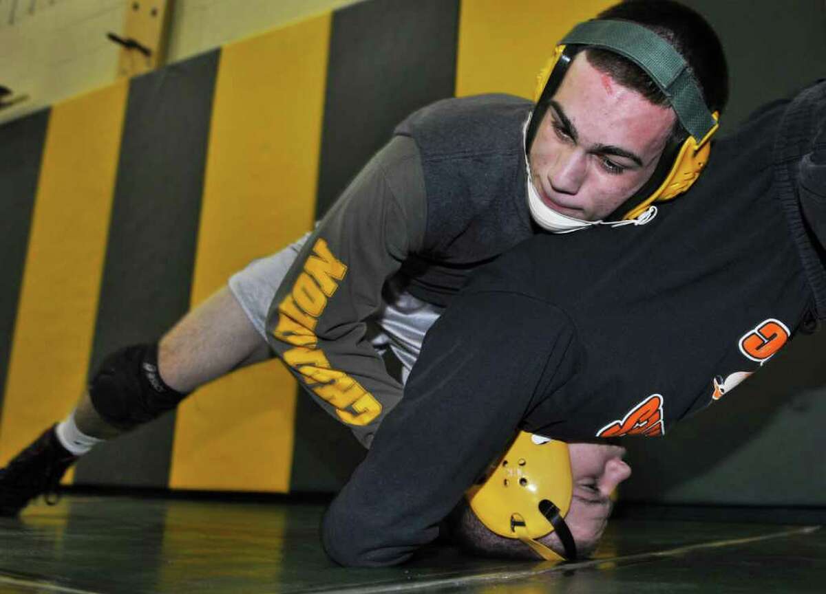 Wrestling is slam dunk for Lyman