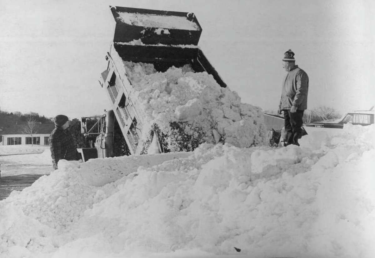 Residents wonder at snowfall totals, remember great storms of the past