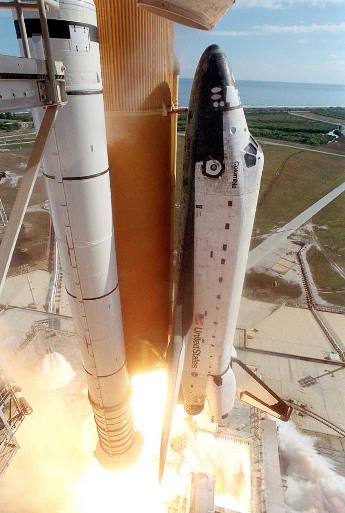 2003 timeline of last flight of space shuttle Columbia