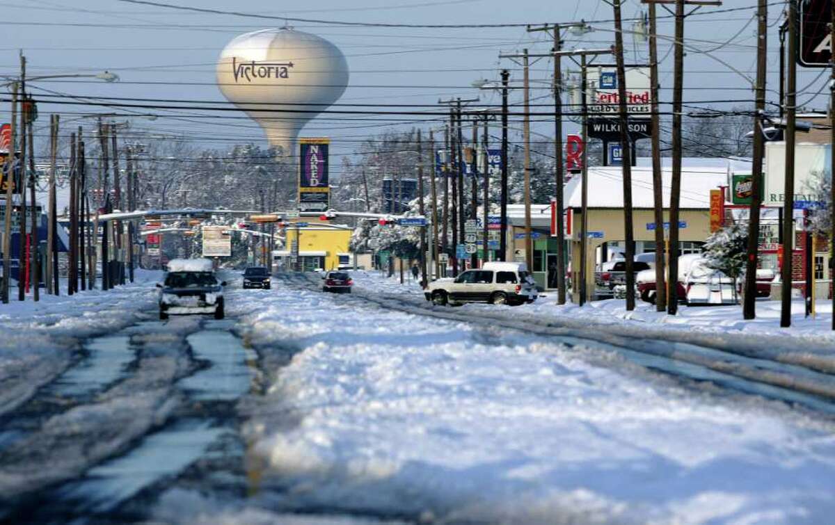 Victoria remembers 2004, the year South Texas had a white Christmas
