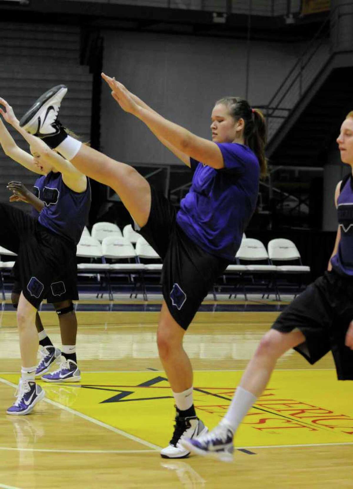 6-foot-9 and a growing presence