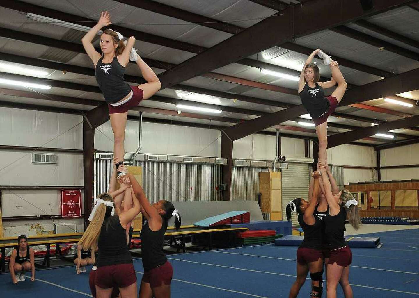 The thrill of competition trumps all else for Southeast Texas cheer squads