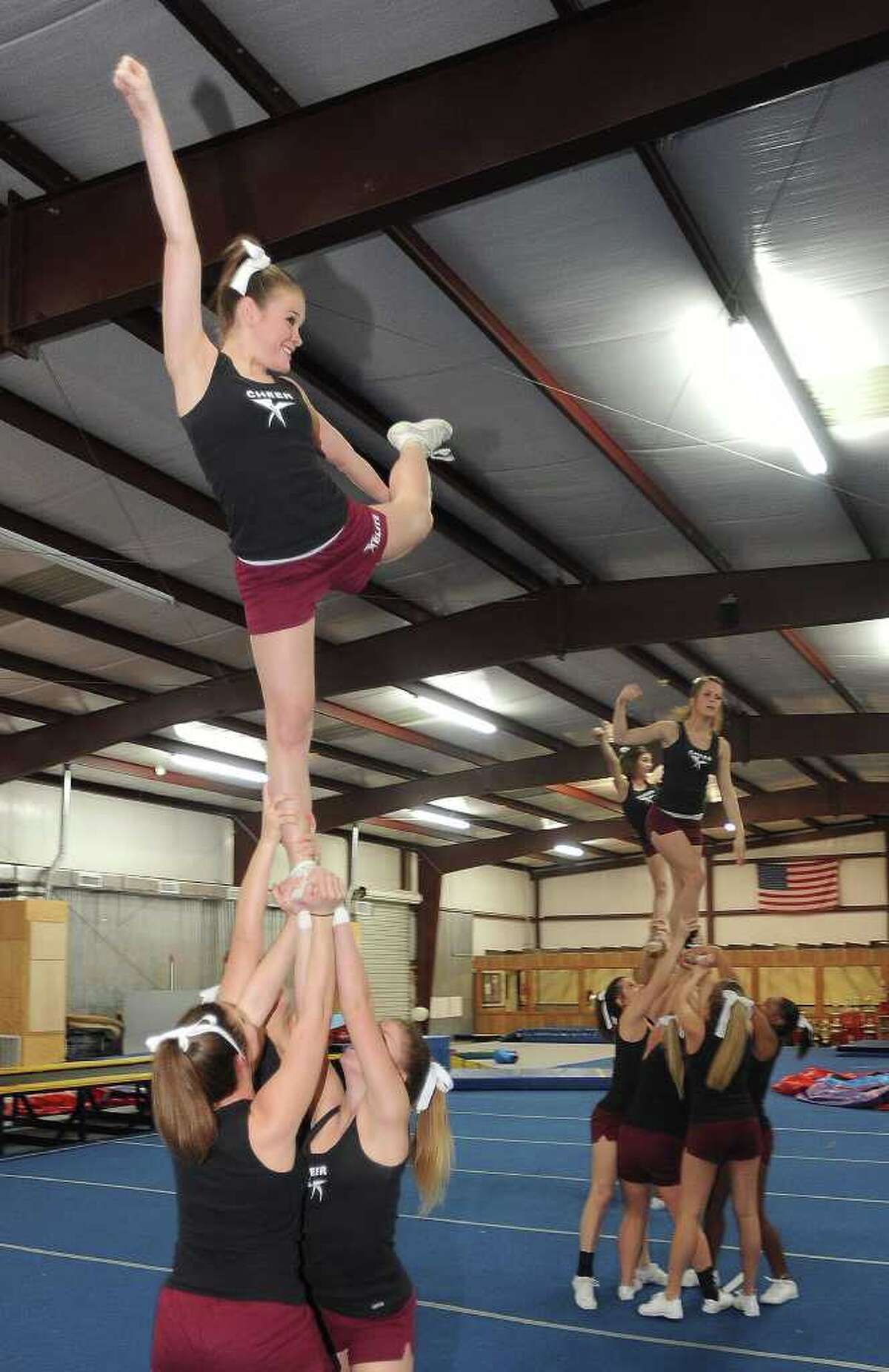 The thrill of competition trumps all else for Southeast Texas cheer squads