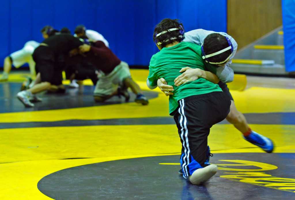 Tiny wrestler with a giant's heart