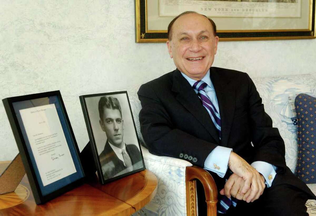 Greenwich resident donates funds for Reagan research center