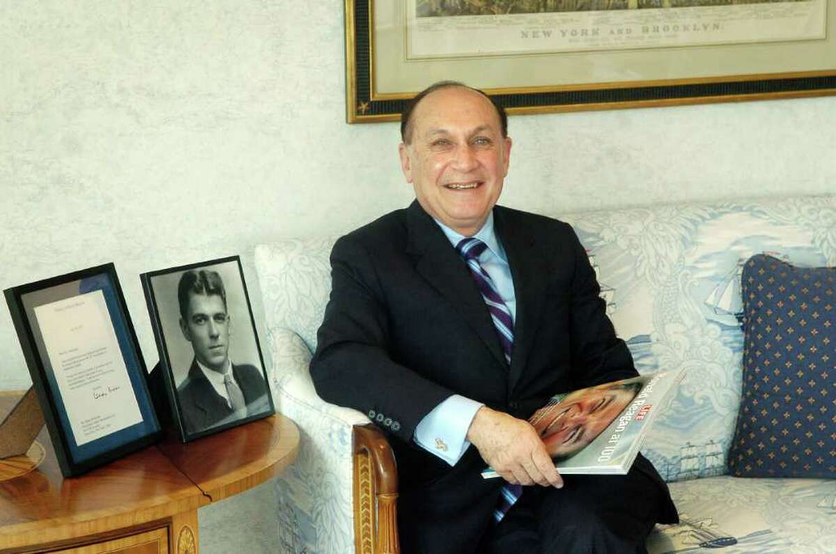 Greenwich resident donates funds for Reagan research center