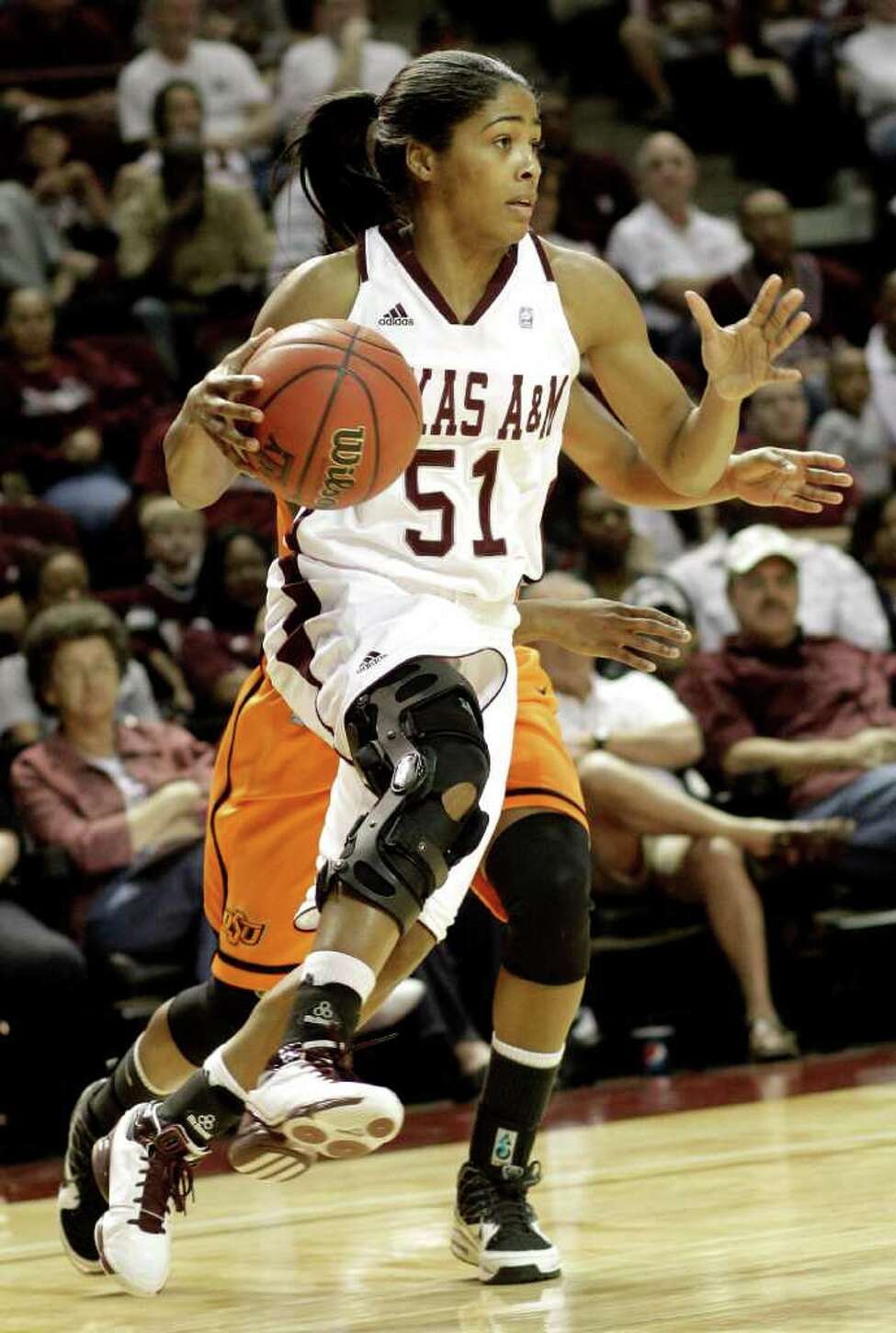 Texas A&M women 76, Oklahoma State 67