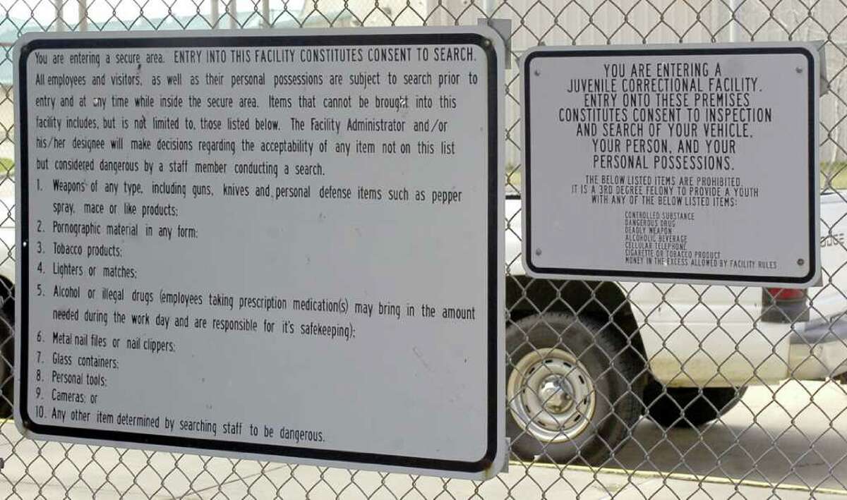 Scenes from a juvenile detention center