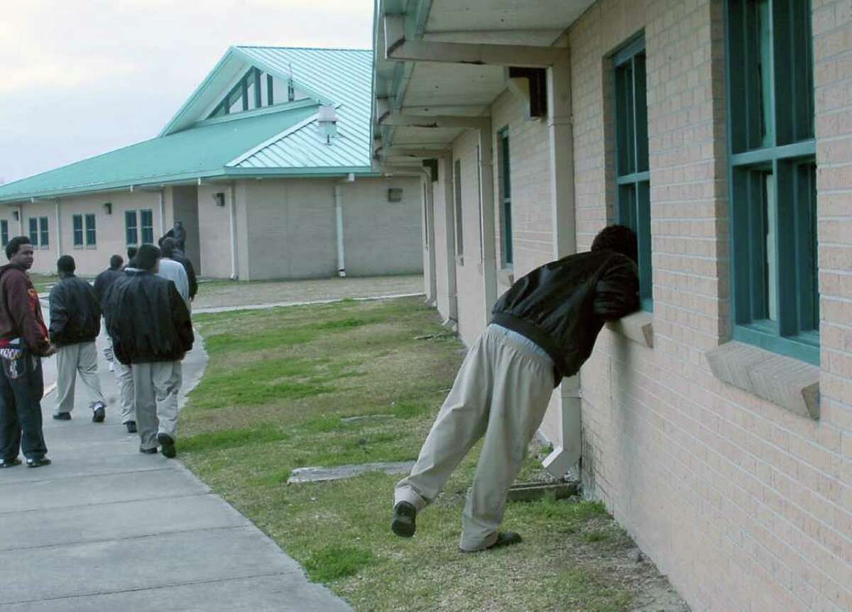 Scenes from a juvenile detention center