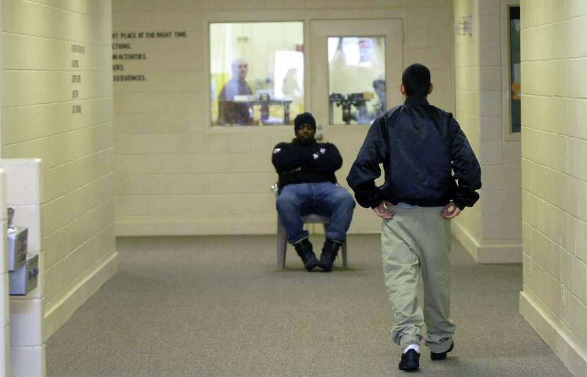 Scenes from a juvenile detention center