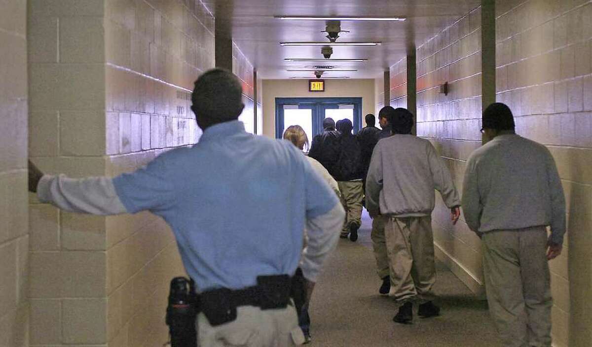 Scenes from a juvenile detention center