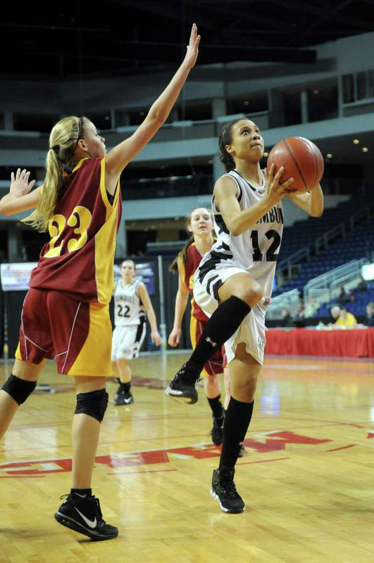 Trumbull to play Ridgefield for FCIAC girls basketball title