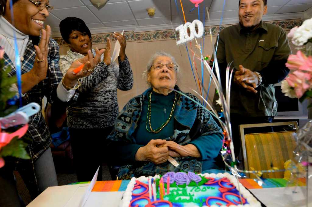 Photos: 100th birthday party