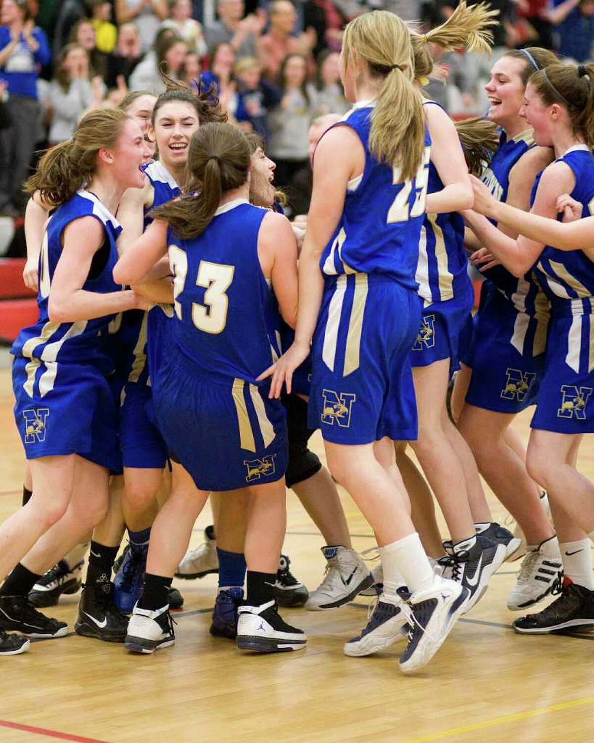 Newtown wins SWC girls basketball title