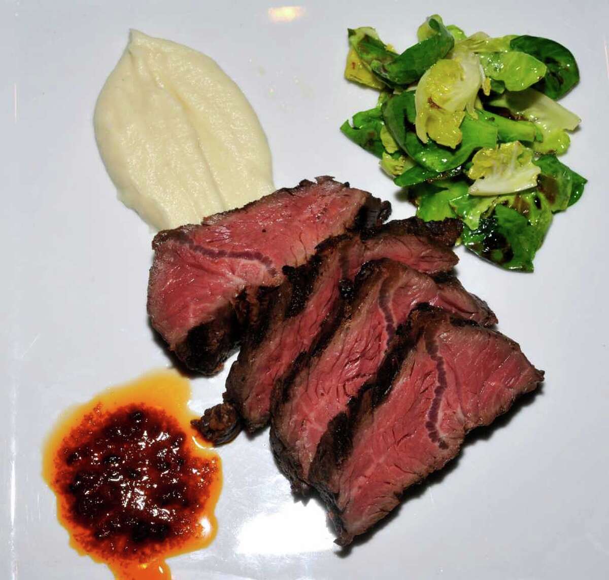 Plate: Standard dished imaginatively prepared in Ridgefield