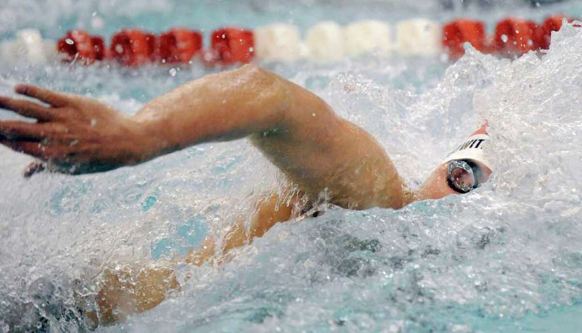 Greenwich swims to fourth straight FCIAC title