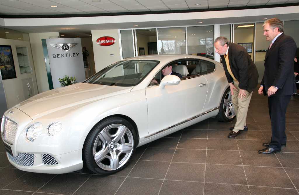 Miller MotorCars displays pre-production 2012 Contiental GT Coupe