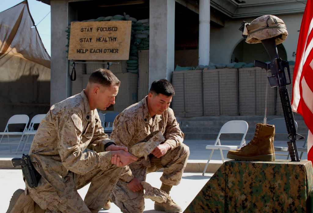 Combat stress follows Marines